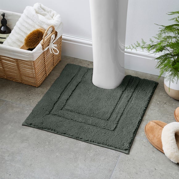 Luxury Cotton Pedestal Mat by Dunelm | ufurnish.com
