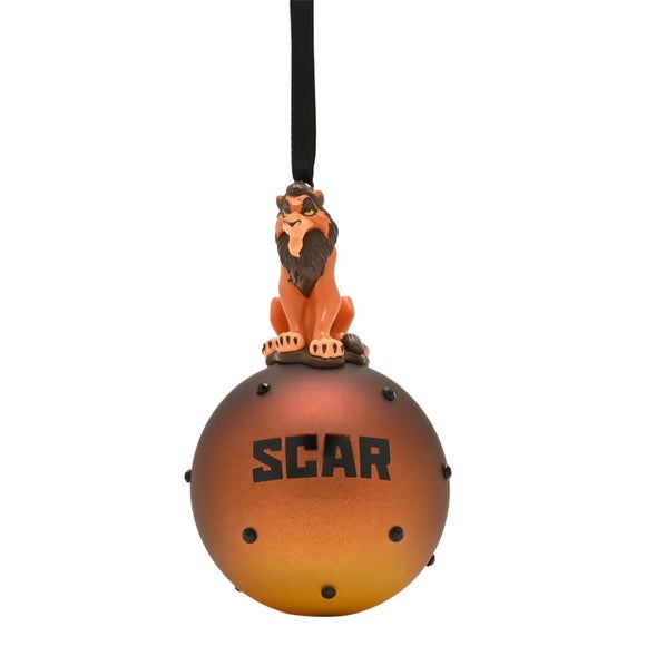 Disney Scar Christmas Bauble by Dunelm | ufurnish.com