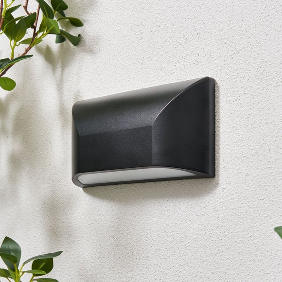 Ridge Modern LED Outdoor Wall Light by Dunelm | ufurnish.com