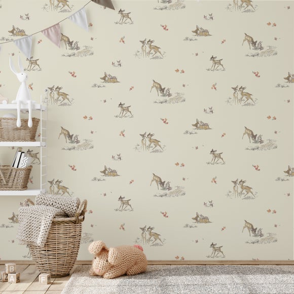 Disney Bambi Wallpaper by Dunelm | ufurnish.com