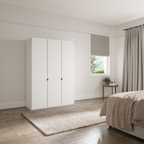 Wiemann Kahla 3 Door Wardrobe by Dunelm | ufurnish.com