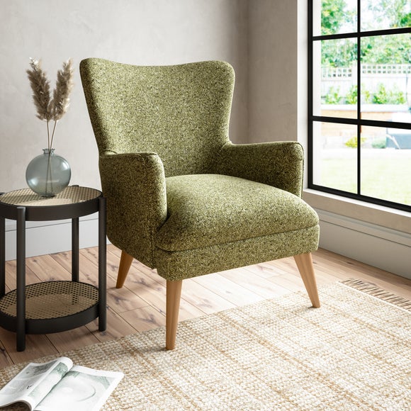 Marlow Wing Chair by Dunelm | ufurnish.com