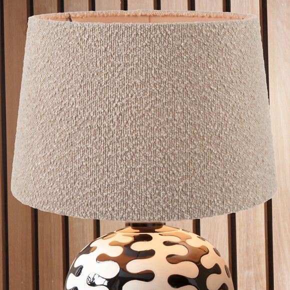 Martigues Boucle Tapered Cylinder Lamp Shade by Dunelm | uFurnish.com