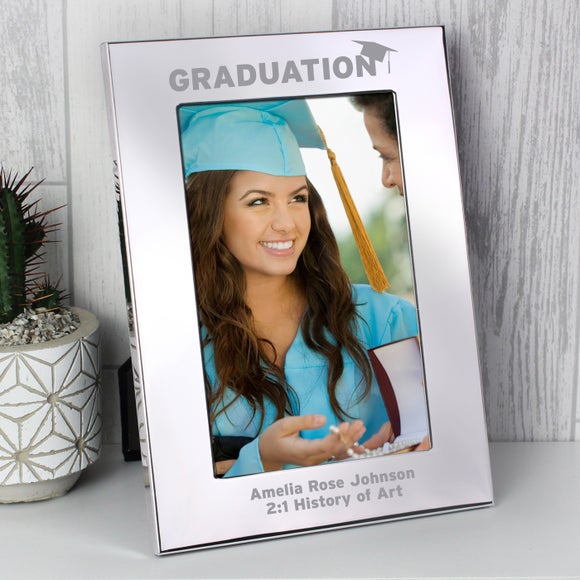Personalised Graduation Photo Frame by Dunelm | ufurnish.com