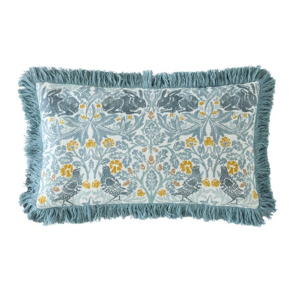 William Morris At Home Brother Rabbit Cushion by Dunelm | ufurnish.com