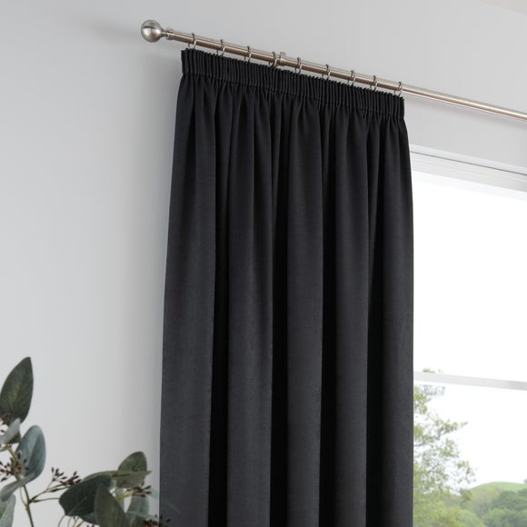 Fusion Galaxy Dim Out Pencil Pleat Curtains by Dunelm | ufurnish.com