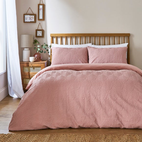 Adley Microfibre Duvet Cover and Pillowcase Set by Dunelm | ufurnish.com