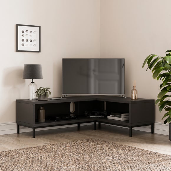 "Fulton Open Corner TV Unit for TVs up to 60""" by Dunelm | ufurnish.com