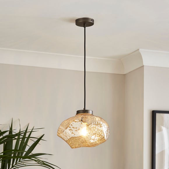 Lava Industrial Adjustable Ceiling Light by Dunelm | ufurnish.com