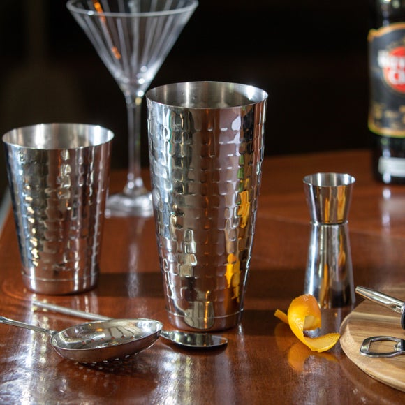 BarCraft Boston 8 Piece Cocktail Set by Dunelm | ufurnish.com