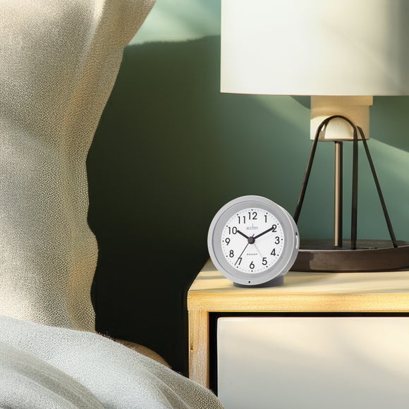 Acctim Caleb Analogue Alarm Clock by Dunelm | uFurnish.com