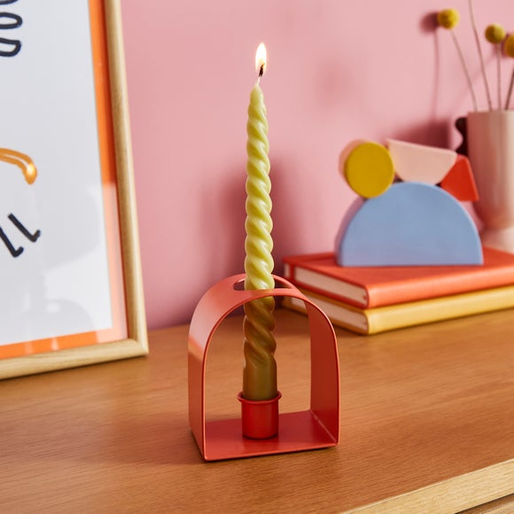 Elements Oval Candlestick Holder by Dunelm | uFurnish.com