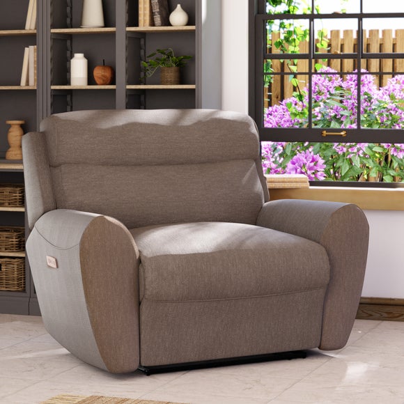 Wareham Power Recliner Snuggle Sofa by Dunelm | ufurnish.com