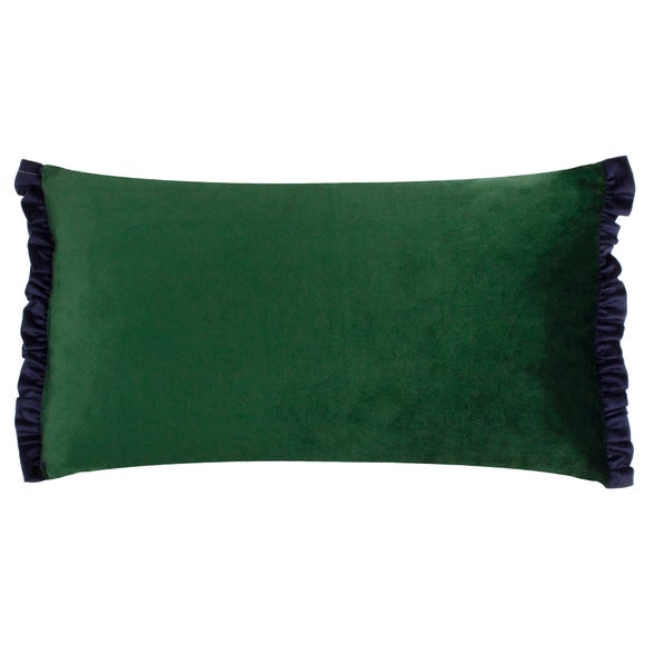 Tilly Opulent Velvet Rectangular Cushion by Dunelm | ufurnish.com