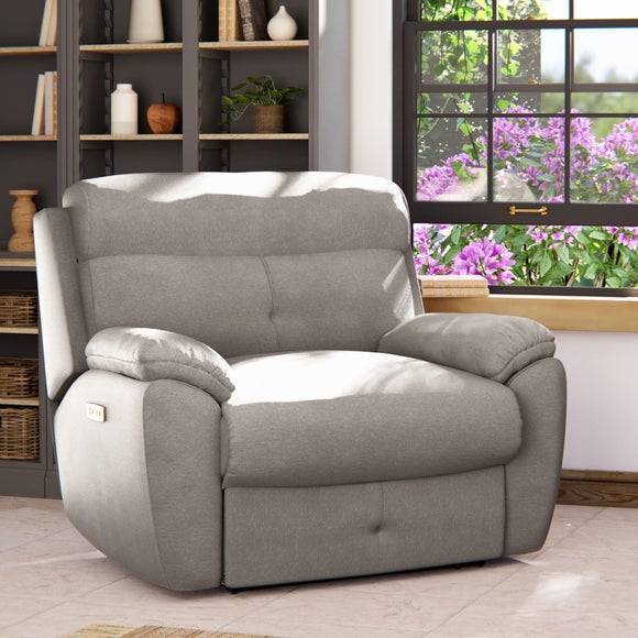 Abbotsbury Power Recliner Snuggle Sofa by Dunelm | ufurnish.com