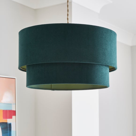 Peyton Cord Two Tier Lamp Shade by Dunelm | ufurnish.com