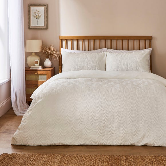 Adley Microfibre Duvet Cover and Pillowcase Set by Dunelm | ufurnish.com