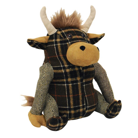 Highland Cow Doorstop by Dunelm | ufurnish.com