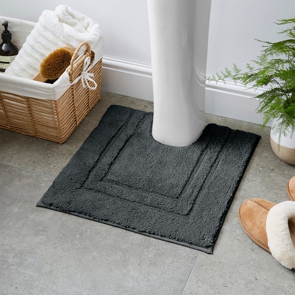Luxury Cotton Pedestal Mat by Dunelm | ufurnish.com