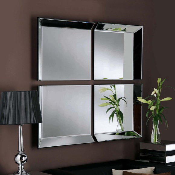 Byblos Square Window Wall Mirror by Dunelm | ufurnish.com