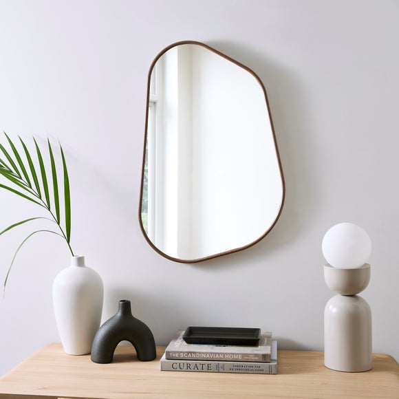 Oslo Pebble Wall Mirror by Dunelm | ufurnish.com