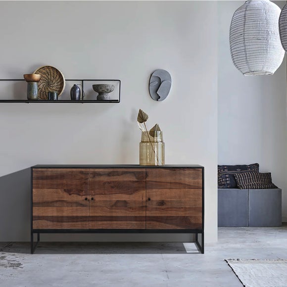 Indus Valley Thor 3 Door Sideboard by Dunelm | uFurnish.com