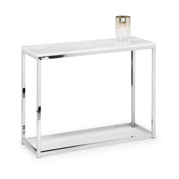 Scala Console Table - White by Dunelm | ufurnish.com