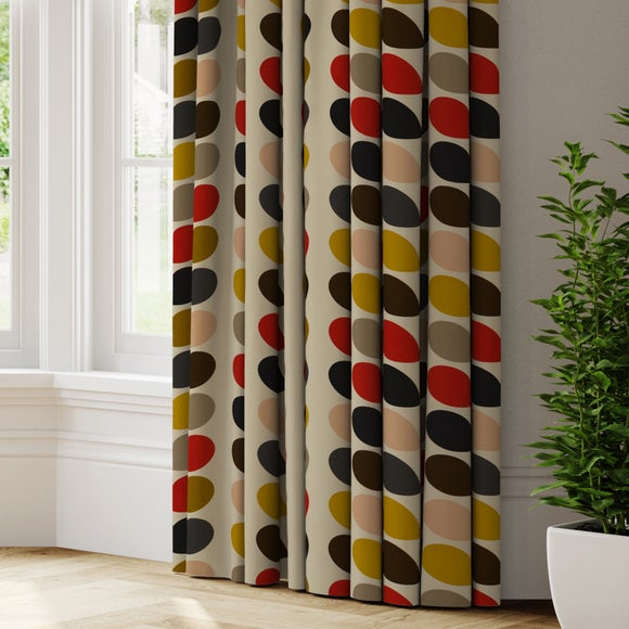 Orla Kiely Tomato Stem Made to Measure Curtains by Dunelm | ufurnish.com