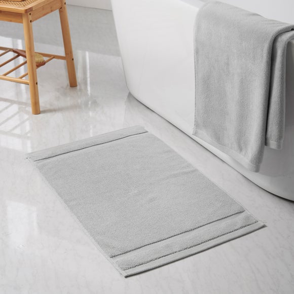 Turkish Luxury Heavyweight Cotton Bath Mat by Dunelm | ufurnish.com