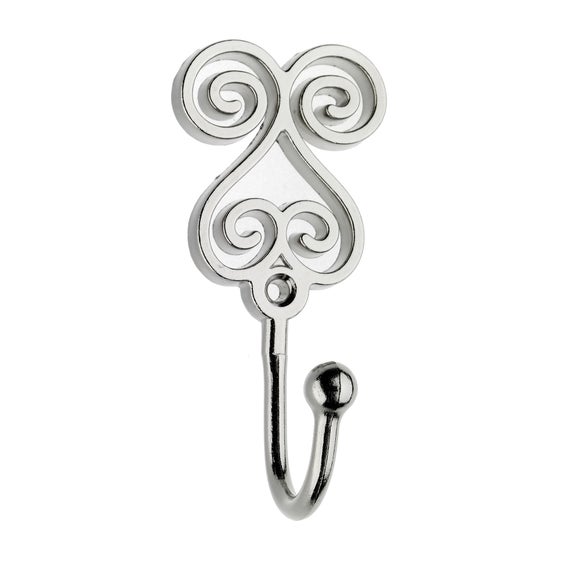 Swirl Curtain Tieback Hooks by Dunelm | ufurnish.com