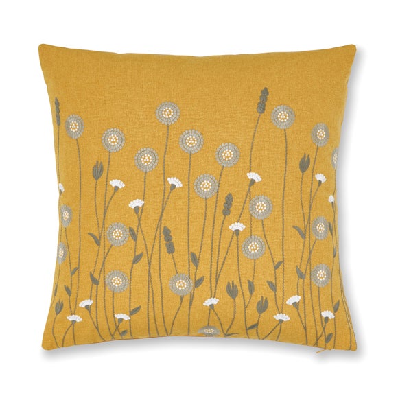 Scandi Floral Cushion by Dunelm | ufurnish.com