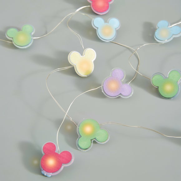 Disney Mickey Mouse Rainbow LED String Lights by Dunelm | ufurnish.com