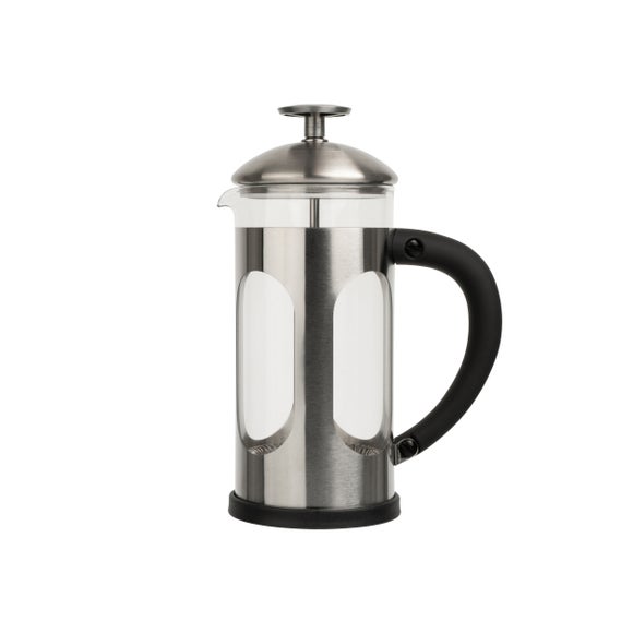 Siip Infuso Stainless Steel Glass 3 Cup Cafetiere by Dunelm | ufurnish.com