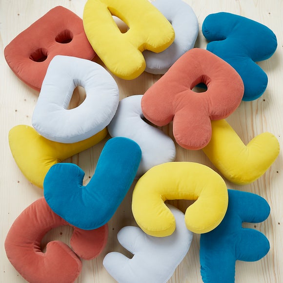 Personalised Alphabet Cushion by Dunelm | ufurnish.com