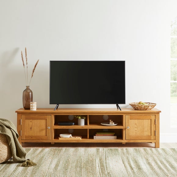 "Bromley Extra Wide TV Unit for TVs up to 80""" by Dunelm | ufurnish.com