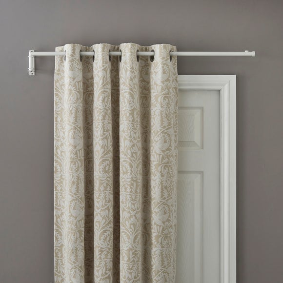 Trinity Metal Door Curtain Pole by Dunelm | ufurnish.com
