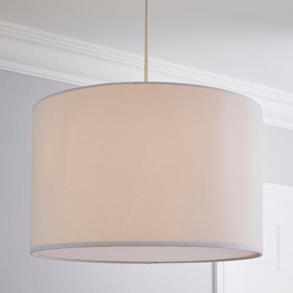 Sara Diffuser Drum Lamp Shade by Dunelm | ufurnish.com