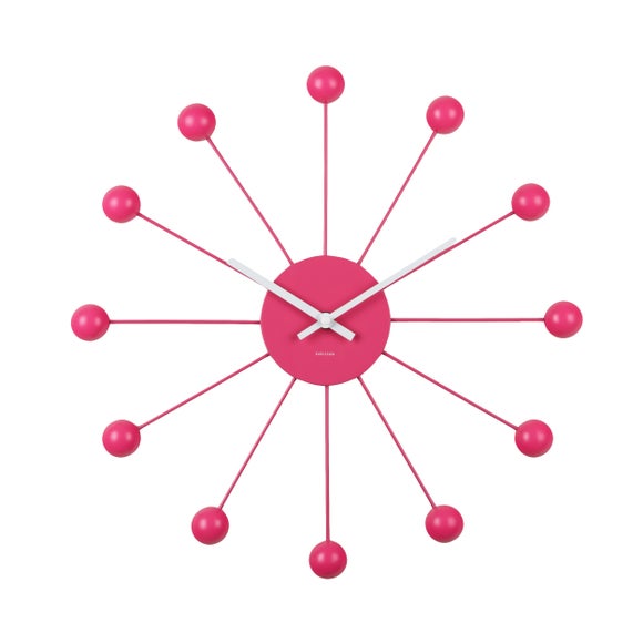 Karlsson Funky Spider Wall Clock by Dunelm | ufurnish.com