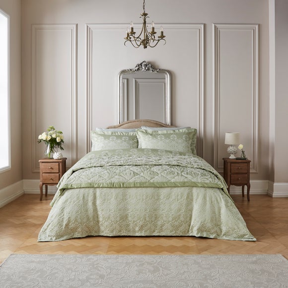 Dorma Fuchsia Bells Bedspread by Dunelm | ufurnish.com