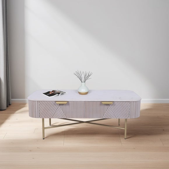 Indus Valley Cleo Coffee Table by Dunelm | ufurnish.com