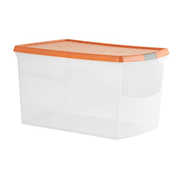 Wham Plastic Clip Top Storage Box by Dunelm | ufurnish.com
