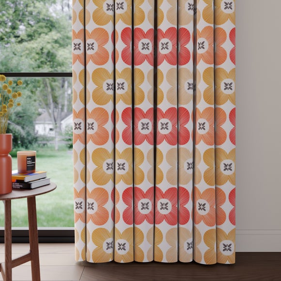 Elements Daisy Made to Measure Curtains by Dunelm | ufurnish.com