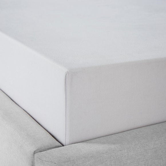 Dorma Premium Brushed Cotton Fitted Sheet by Dunelm | ufurnish.com