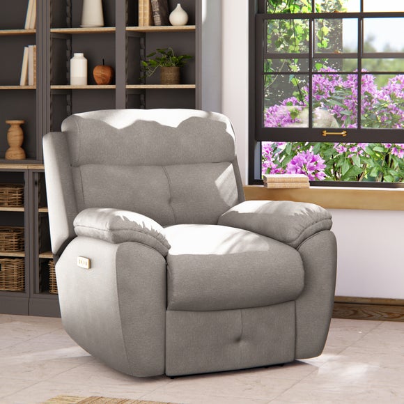 Abbotsbury Power Recliner Armchair by Dunelm | ufurnish.com