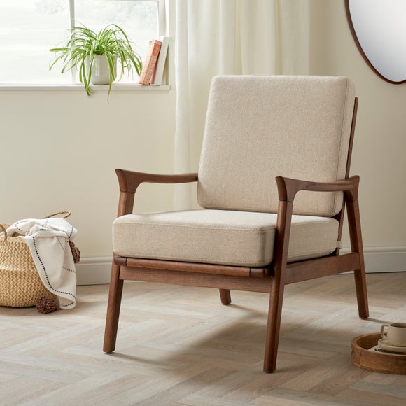 Accent Chairs With Wooden Arms