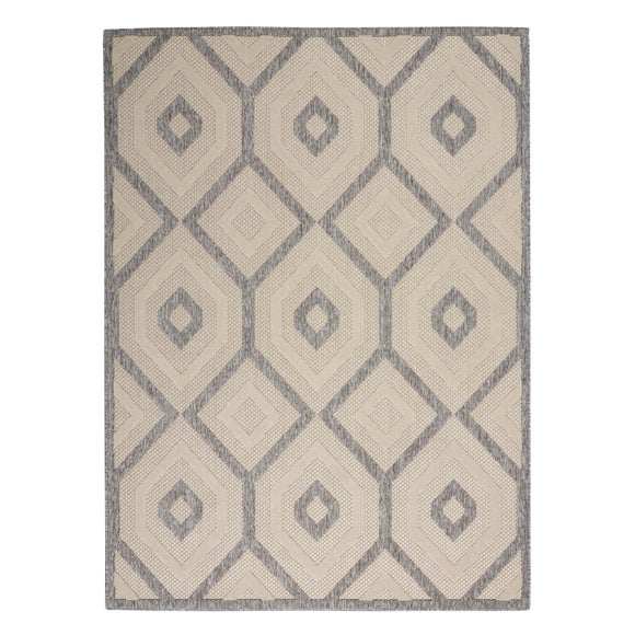 Cozumel Diamond Indoor Outdoor Rug by Dunelm | ufurnish.com