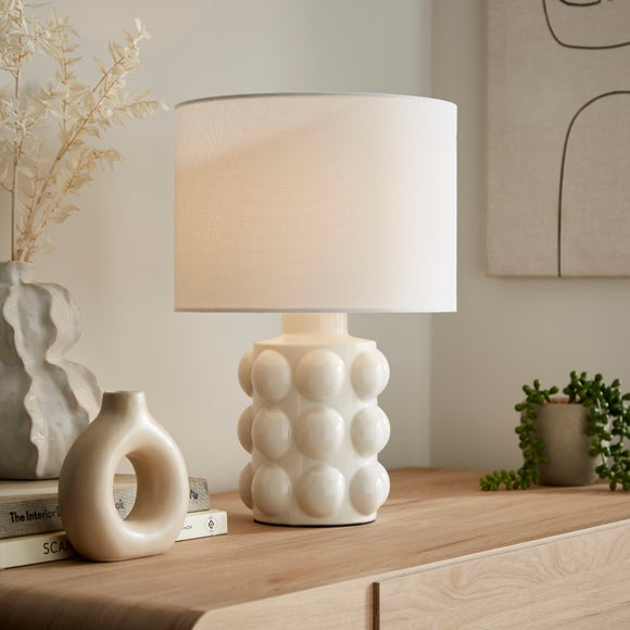 Bobble Retro Ceramic Table Lamp by Dunelm | ufurnish.com