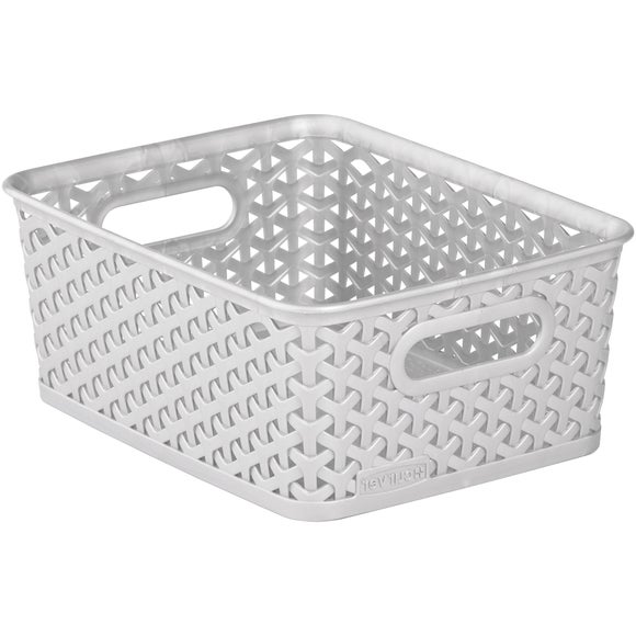 Curver 4L Plastic Storage Basket by Dunelm | ufurnish.com