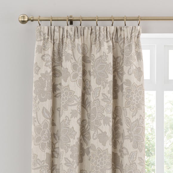 Dorma Samira Pencil Pleat Curtains by Dunelm | ufurnish.com