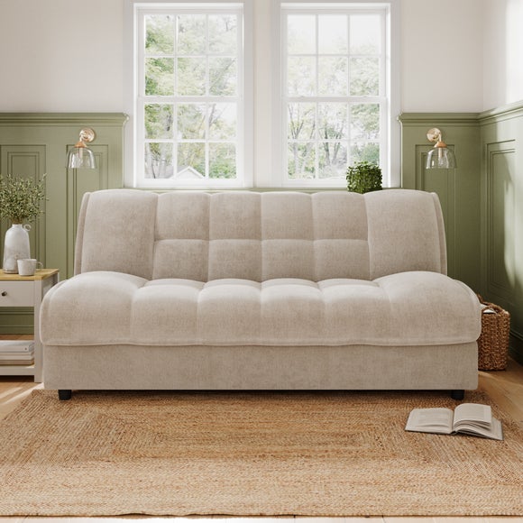 Emery Squish Soft Chenille Clic Clac Storage Sofa Bed by Dunelm ...